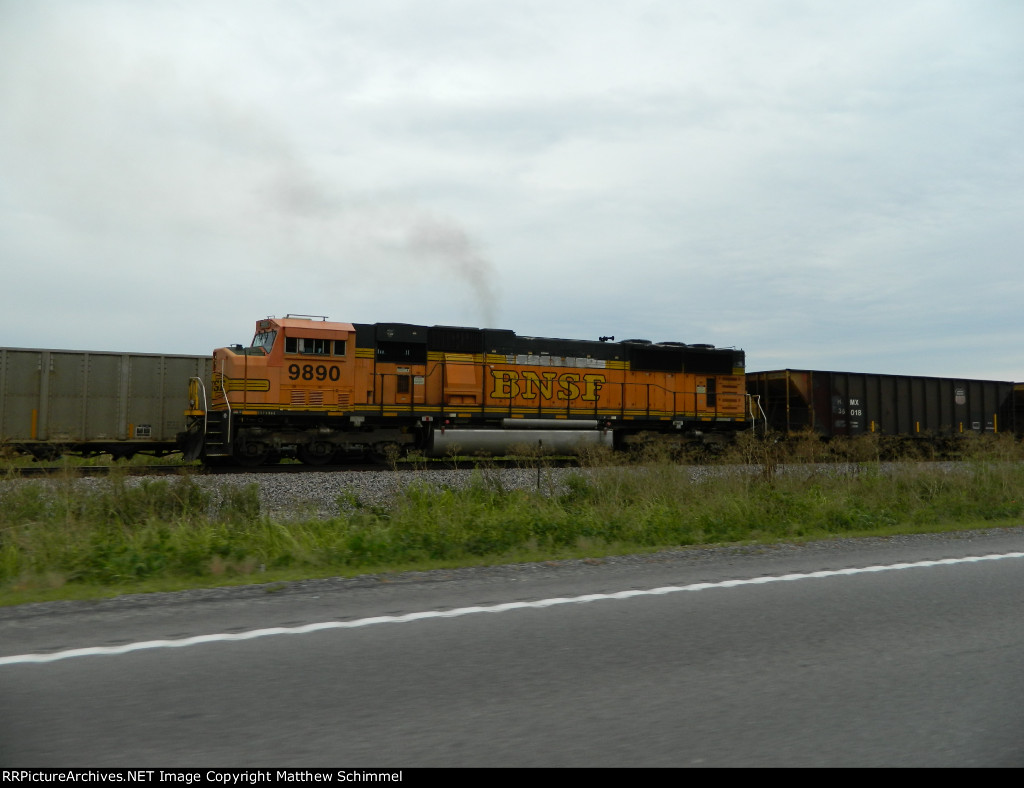 BNSF 9890 - DPU